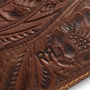 Ralph Lauren Hand-tooled Leather Billfold
