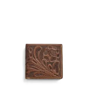Ralph Lauren Hand-tooled Leather Billfold