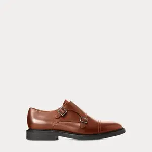 Ralph Lauren Asher Monk-strap Shoe - Pale Russet