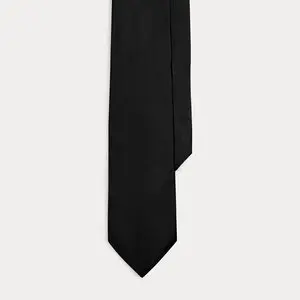 Ralph Lauren Ralph Lauren Peau De Soie Neck Tie Black