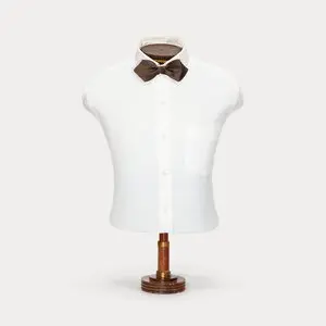 Ralph Lauren Silk Satin Bow Tie - Dark Brown
