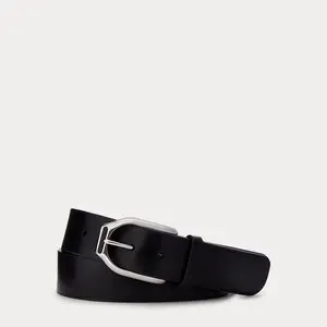 Ralph Lauren Welington Leather Belt - Black