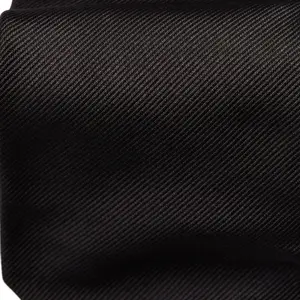 Ralph Lauren Silk Repp Narrow Tie - Black