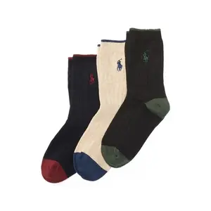 Ralph Lauren Ralph Lauren Crew Socks - 3 Pack Navy/oatmeal/black