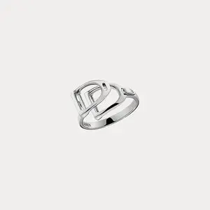 Ralph Lauren Double-stirrup Ring - Sterling Silver