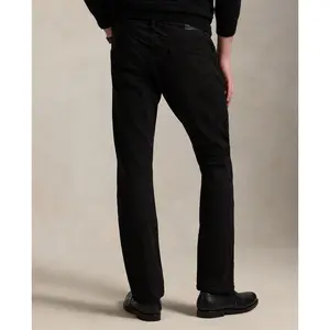 Ralph Lauren Varick Slim Straight Jean - Black Stretch