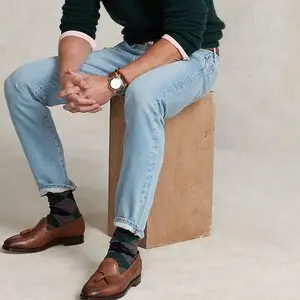 Ralph Lauren Ralph Lauren Varick Slim Straight Jean Webbster Stretch