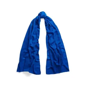Ralph Lauren Cashmere Pashmina Scarf Azure
