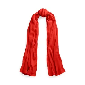Ralph Lauren Cashmere Pashmina Scarf Bittersweet Orange