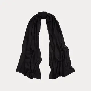Ralph Lauren Cashmere Pashmina Scarf - Black