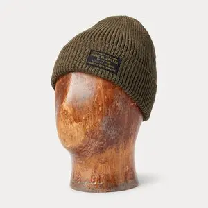 Ralph Lauren Rib-knit Watch Cap - Olive