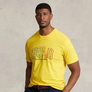 Ralph Lauren Logo Jersey T-shirt Lemon Crush
