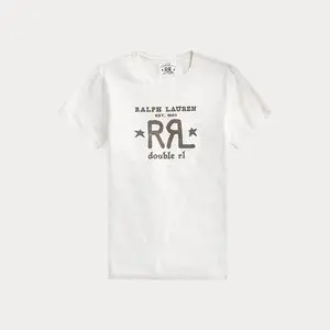 Ralph Lauren Logo Jersey T-shirt Paper White