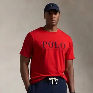 Ralph Lauren Logo Jersey T-shirt Rl 2000 Red