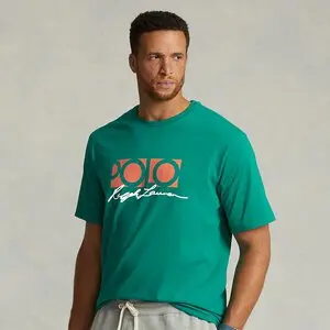 Ralph Lauren Logo Jersey T-shirt True Green