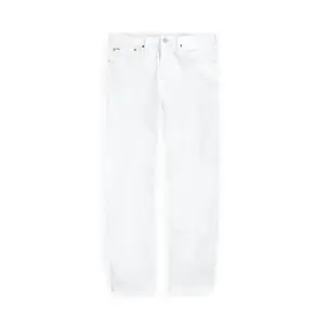 Ralph Lauren Hampton Relaxed Straight Jean - Dover Stretch White