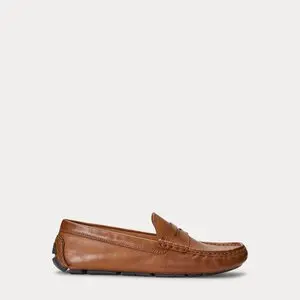 Ralph Lauren Anders Leather Driver