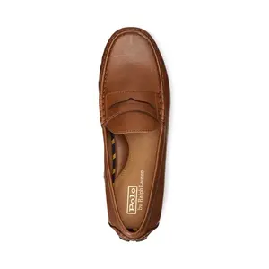 Ralph Lauren Anders Leather Driver