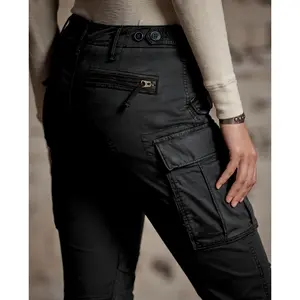 Ralph Lauren Stretch Skinny Cargo Pants - Black
