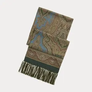 Ralph Lauren Paisley Silk Scarf - Multi