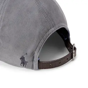 Ralph Lauren Suede Ball Cap