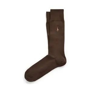 Ralph Lauren Ralph Lauren Stretch-Cotton Trouser Socks Brown