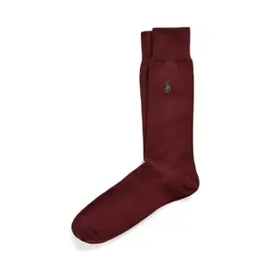 Ralph Lauren Ralph Lauren Stretch-Cotton Trouser Socks Wine