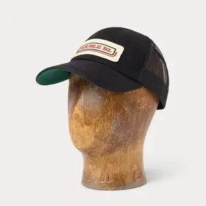 Ralph Lauren Denim Trucker Cap - Black
