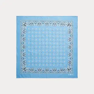 Ralph Lauren Paisley Cotton Bandanna - New Litchfield Blue