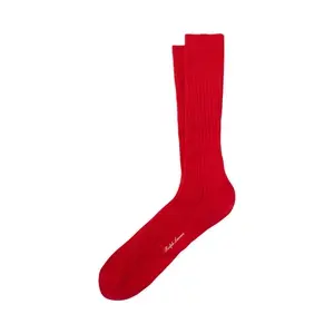 Ralph Lauren Ralph Lauren Rib-Knit Trouser Socks Red