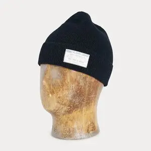 Ralph Lauren Rib-knit Watch Cap - Black Indigo
