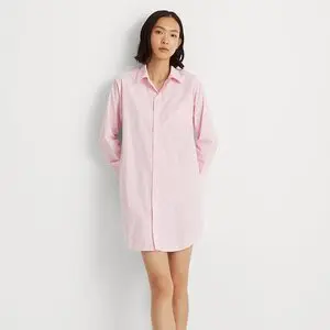 Ralph Lauren Striped Cotton Sleep Shirt