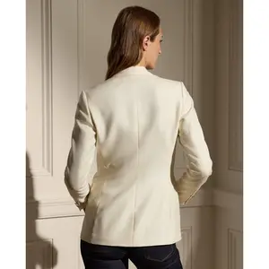 Ralph Lauren Camden Cashmere Jacket - Cream