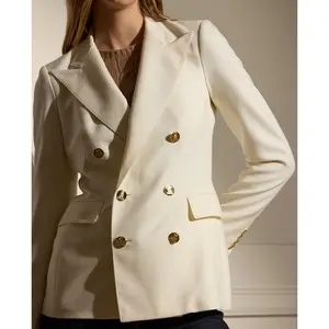 Ralph Lauren Camden Cashmere Jacket - Cream
