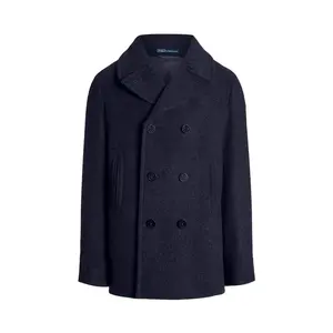 Ralph Lauren Polo Wool-blend Melton Pea Coat