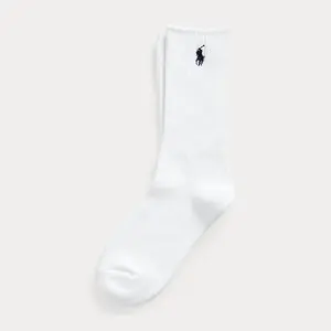 Ralph Lauren Ralph Lauren Pony Crew Socks White