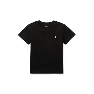 Ralph Lauren Cotton Jersey Crewneck Tee Black
