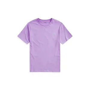 Ralph Lauren Cotton Jersey Crewneck Tee Hampton Purple
