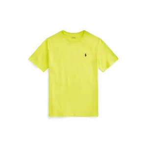 Ralph Lauren Cotton Jersey Crewneck Tee Laser Yellow