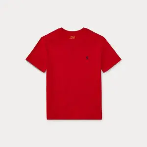Ralph Lauren Cotton Jersey Crewneck Tee Rl 2000 Red