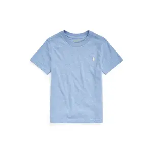 Ralph Lauren Cotton Jersey Crewneck Tee Soft Royal Heather