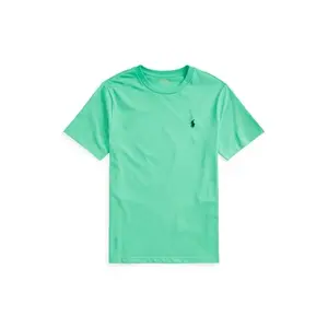 Ralph Lauren Cotton Jersey Crewneck Tee Sunset Green