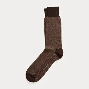 Ralph Lauren Cashmere-blend Dress Socks - Brown