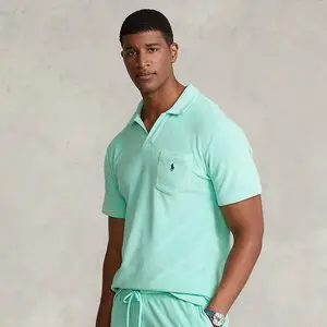 Ralph Lauren Terry Polo Shirt Aqua Verde