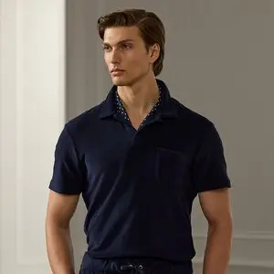 Ralph Lauren Terry Polo Shirt Classic Chairman Navy