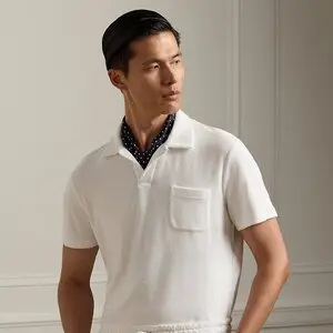 Ralph Lauren Terry Polo Shirt Classic White