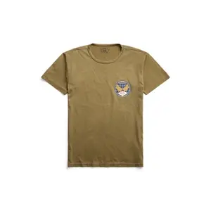 Ralph Lauren Jersey Graphic T-shirt Olive