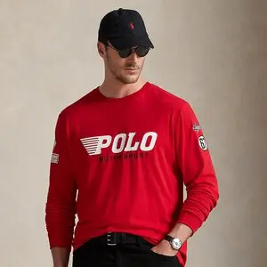 Ralph Lauren Jersey Graphic T-shirt - Rl 2000 Red