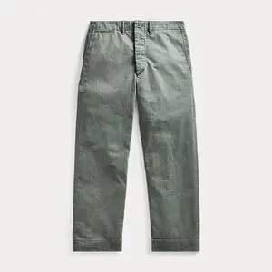 Ralph Lauren Herringbone Twill Field Pant - Dark Olive