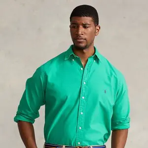 Ralph Lauren Washed Oxford Shirt Cabo Green